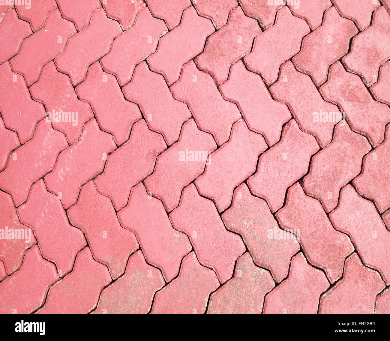 Blog cement walkway red textured pattern background Stock Photo - Alamy