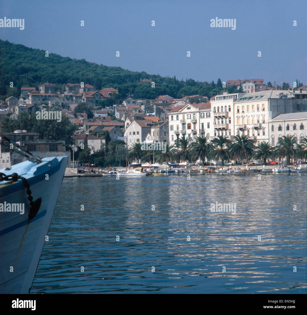 Urlaub in Split, Kroatien, Jugoslawien 1970er Jahre. Vacation in Split ...