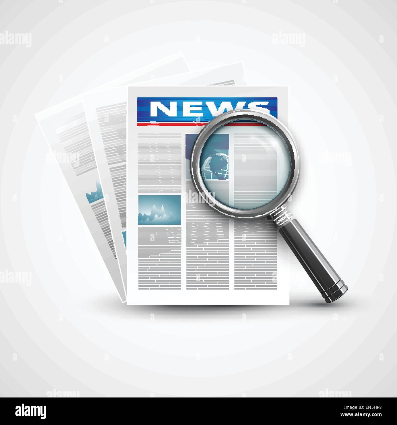 Search icon paper text Stock Vector Images - Alamy