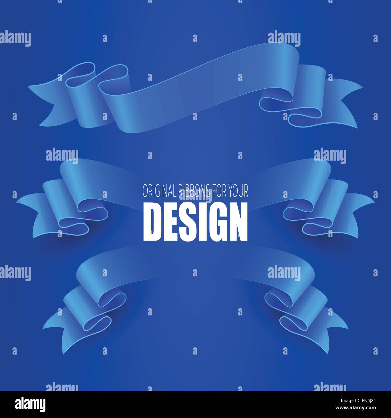 Blank label ribbon vector Stock Vector Images - Alamy