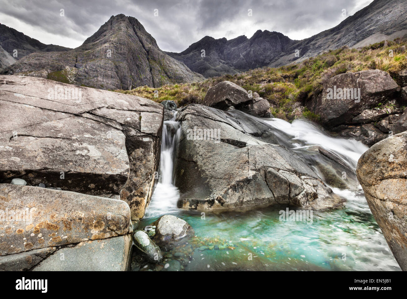 Fairy Pools in Glen Brittle on the Isle of Skye in Scotland Stock Photo ...