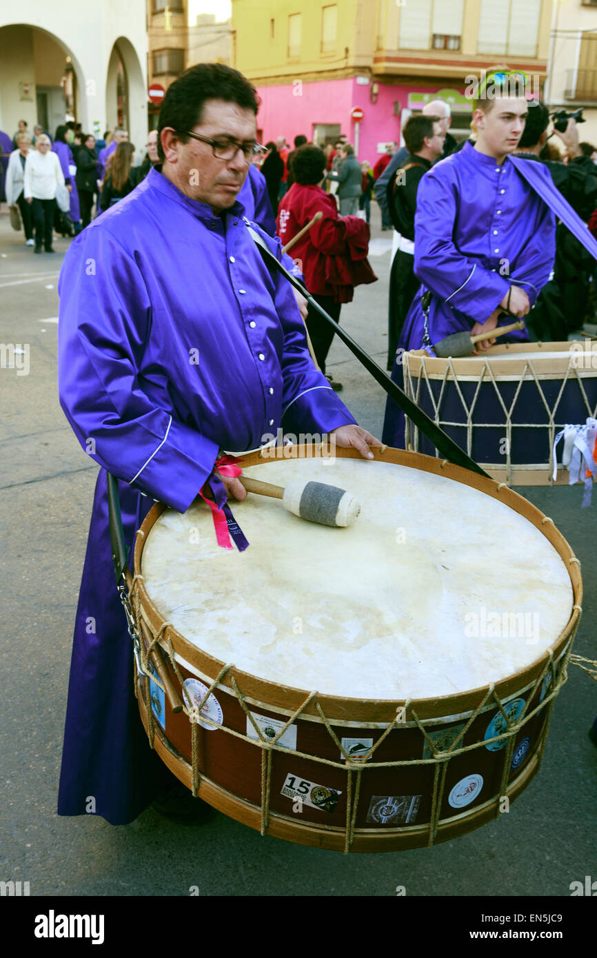 Festival of Drums in Moncofa Spain Stock Photo - Alamy