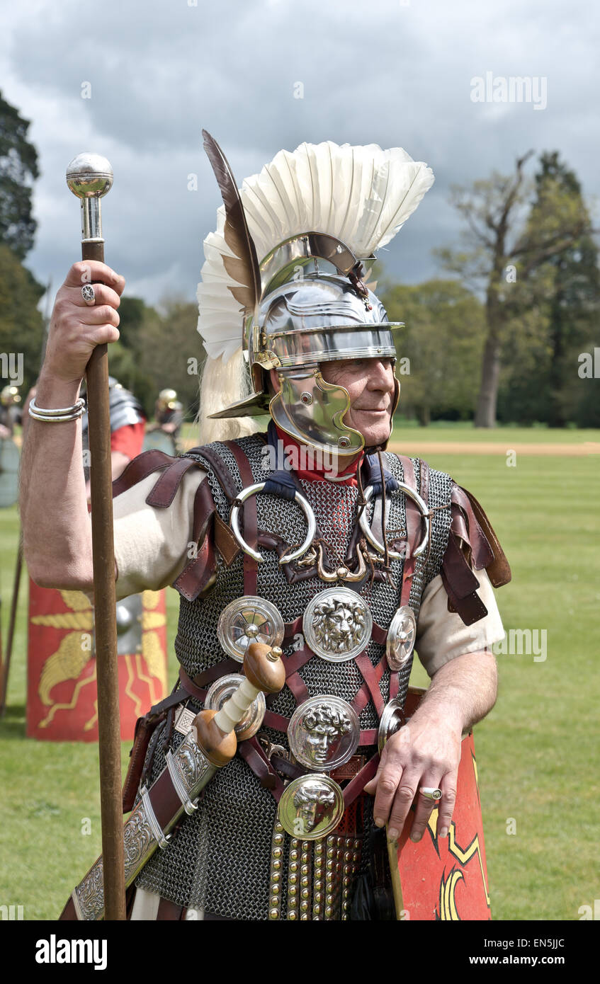 Roman guard re enactment romans hi-res stock photography and images - Alamy