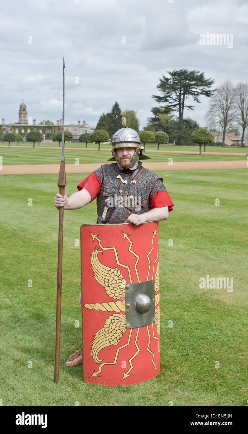 Roman guard re enactment romans hi-res stock photography and images - Alamy