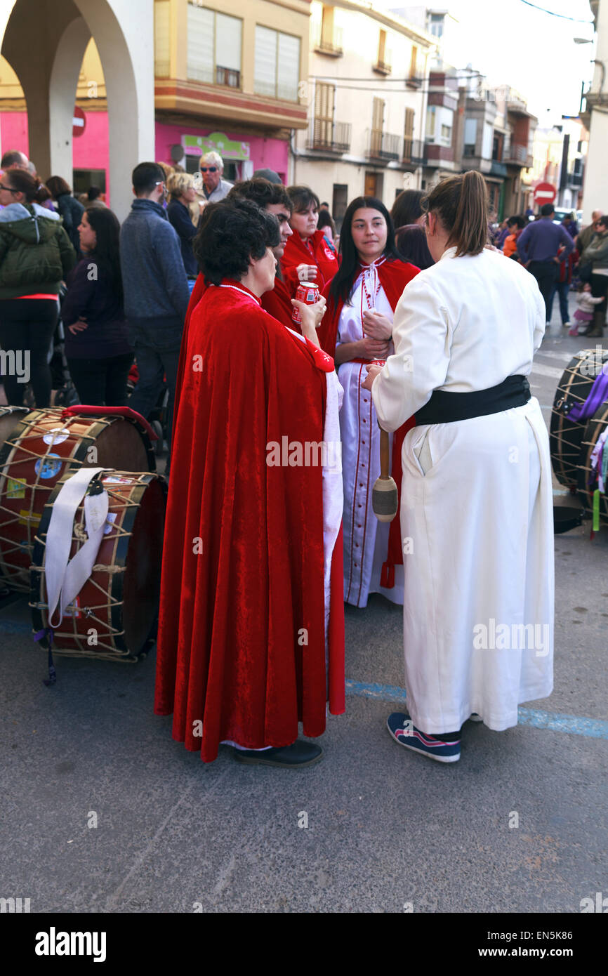Festival of Drums in Moncofa Spain Stock Photo - Alamy