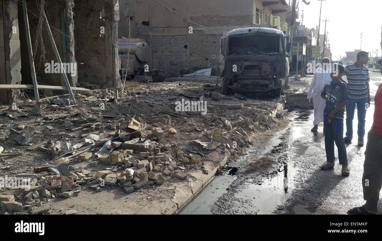 Fallujah building islamic state hi-res stock photography and images - Alamy