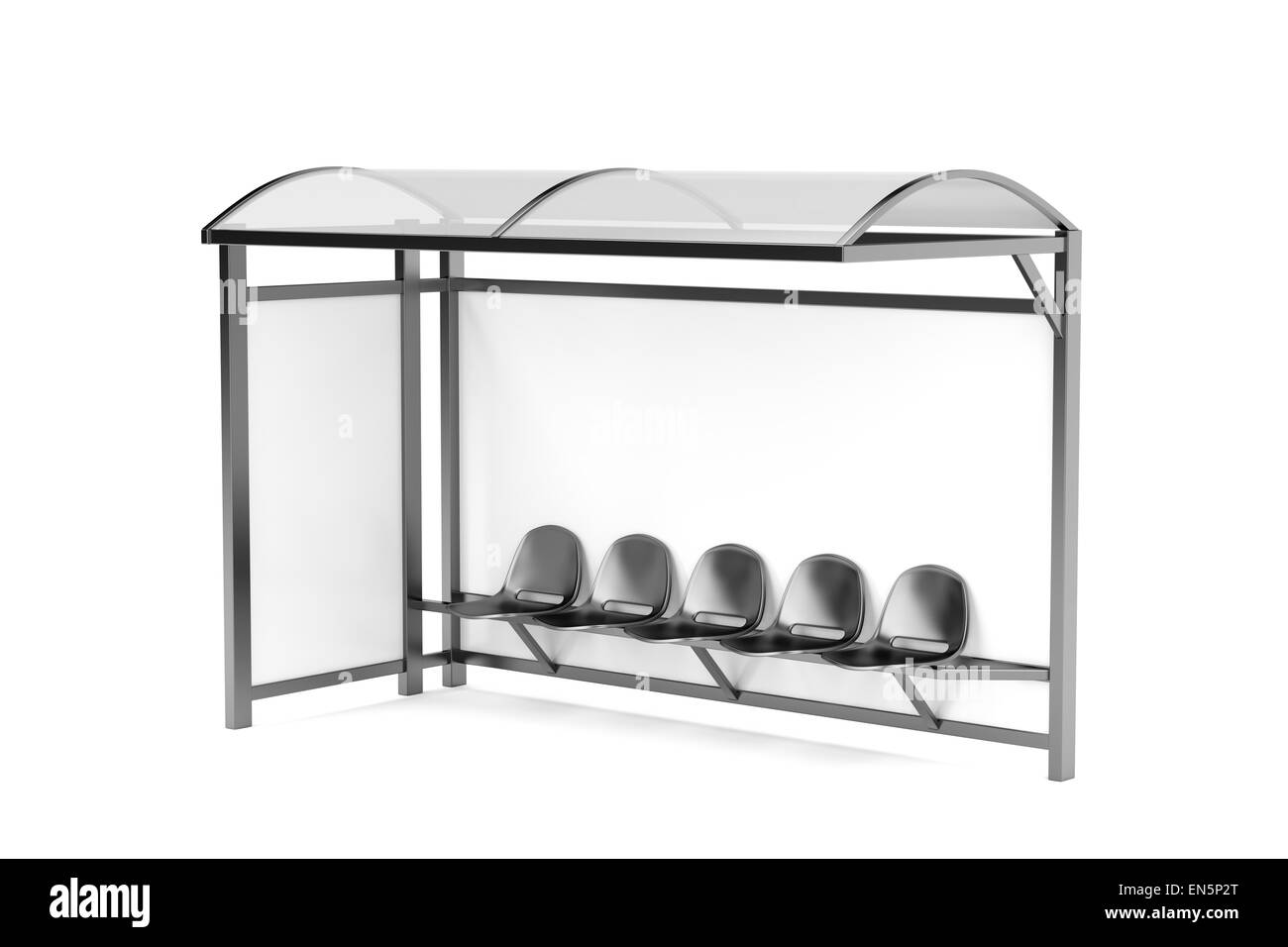 Waiting on bus stop Cut Out Stock Images & Pictures - Alamy