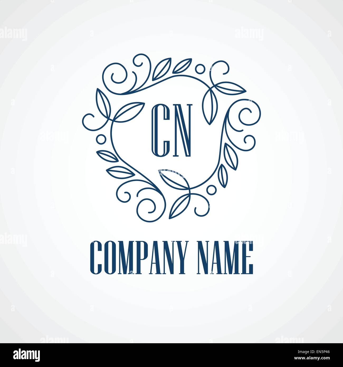 Monogram Logos. Vintage Vector Concepts. EPS 10 Stock Vector Image ...
