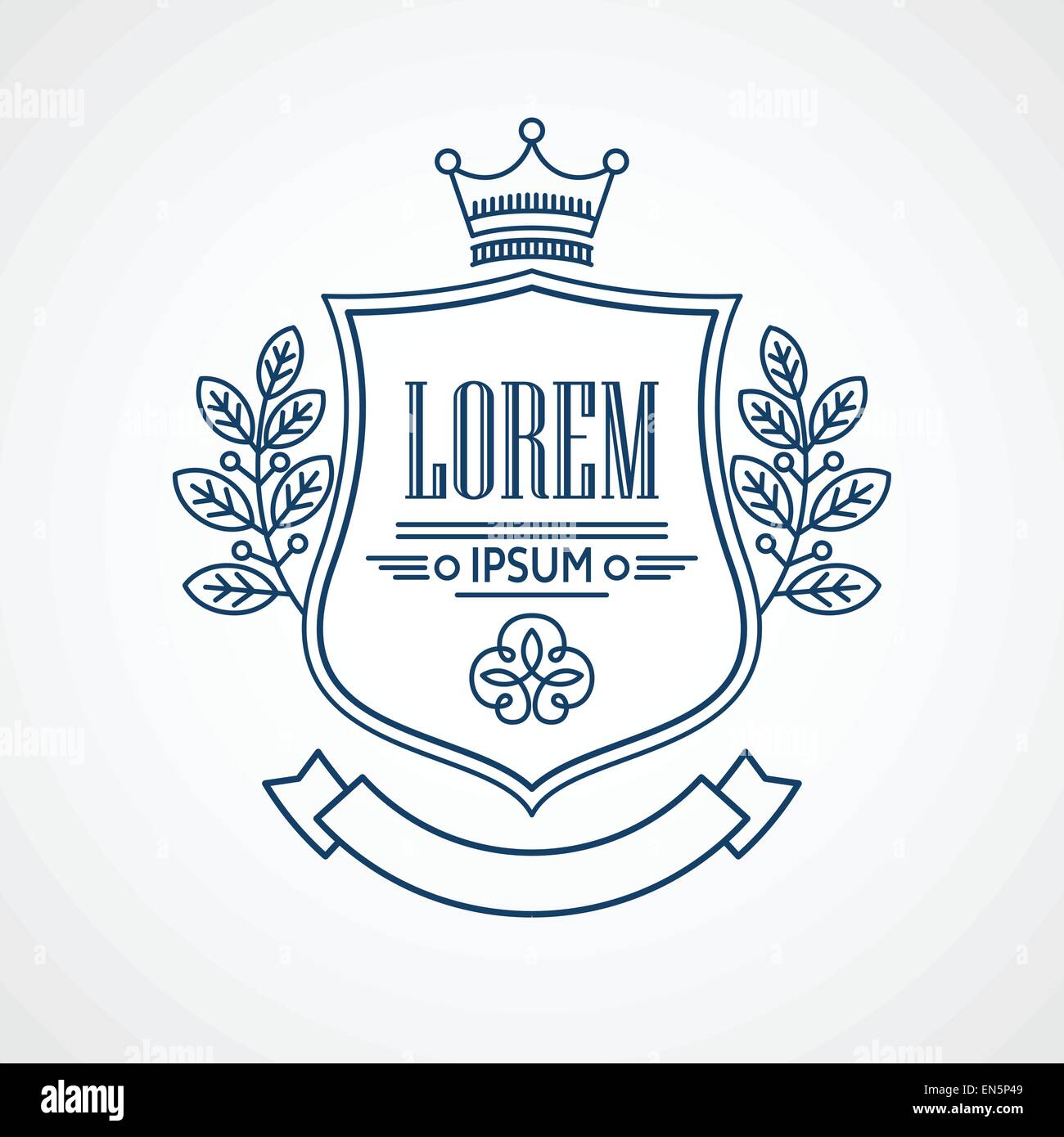 Monogram Logos. Vintage Vector Concepts. EPS 10 Stock Vector Image ...