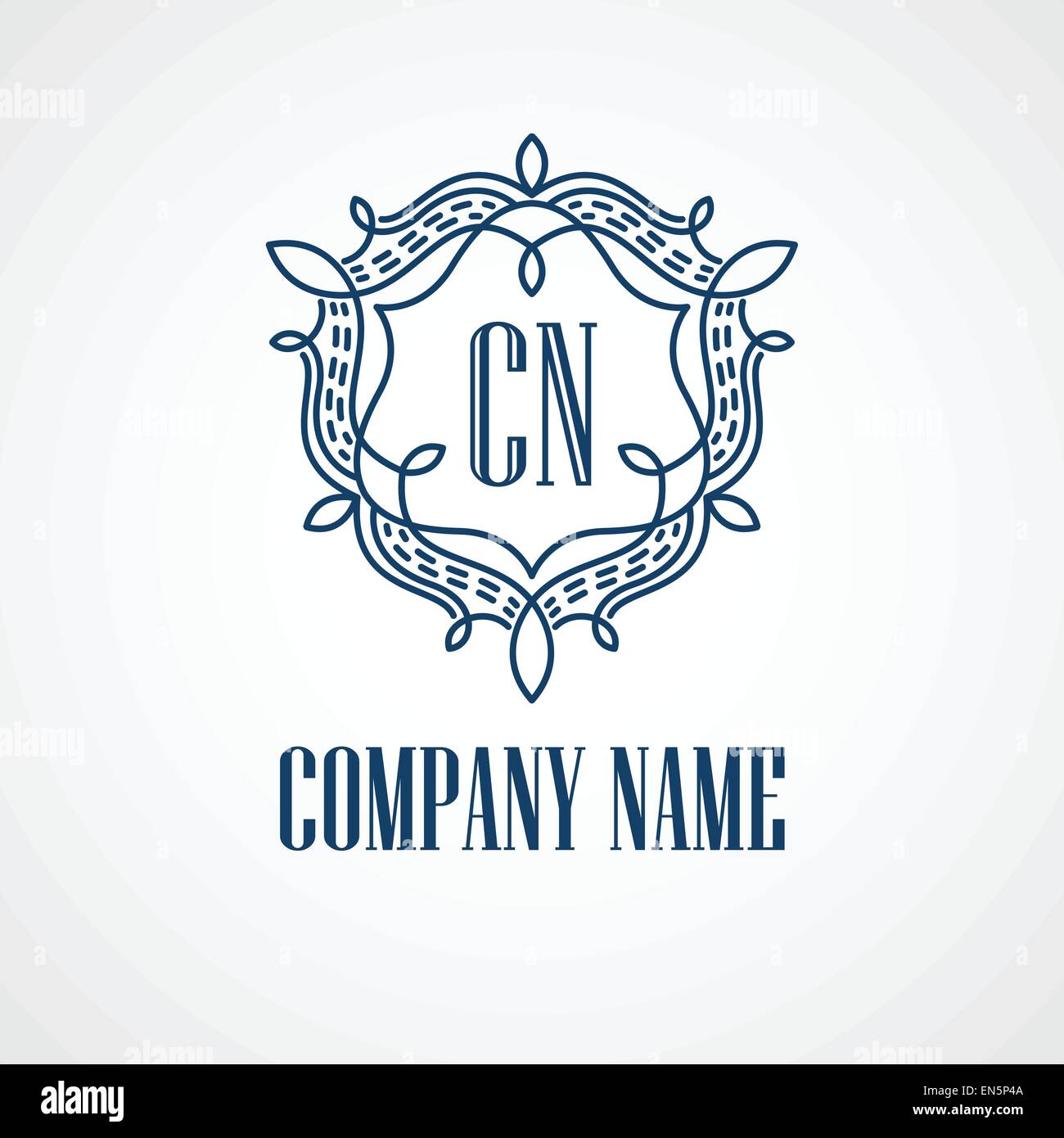 Monogram Logos. Vintage Vector Concepts. EPS 10 Stock Vector Image ...
