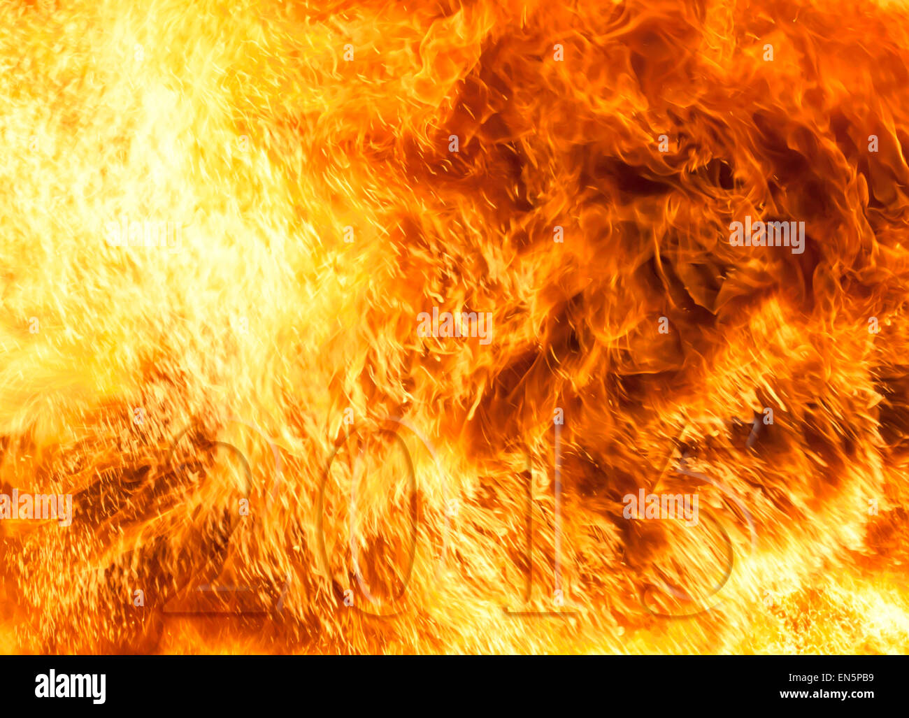 Flames from burning fiery patterns figures 2015 Stock Photo - Alamy