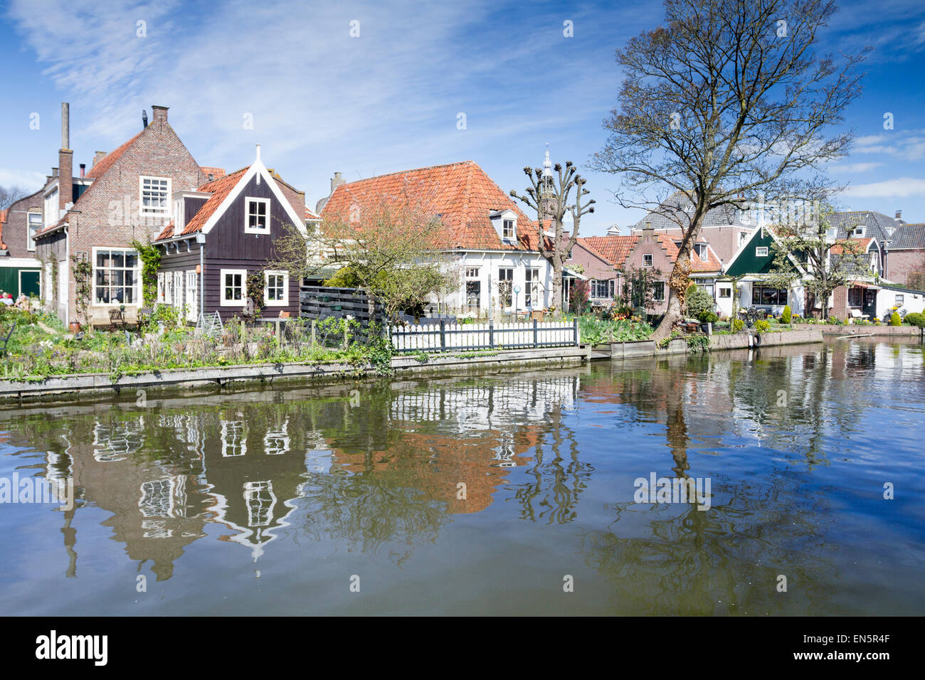 Schepenmakersdijk, Edam, Holland Stock Photo - Alamy