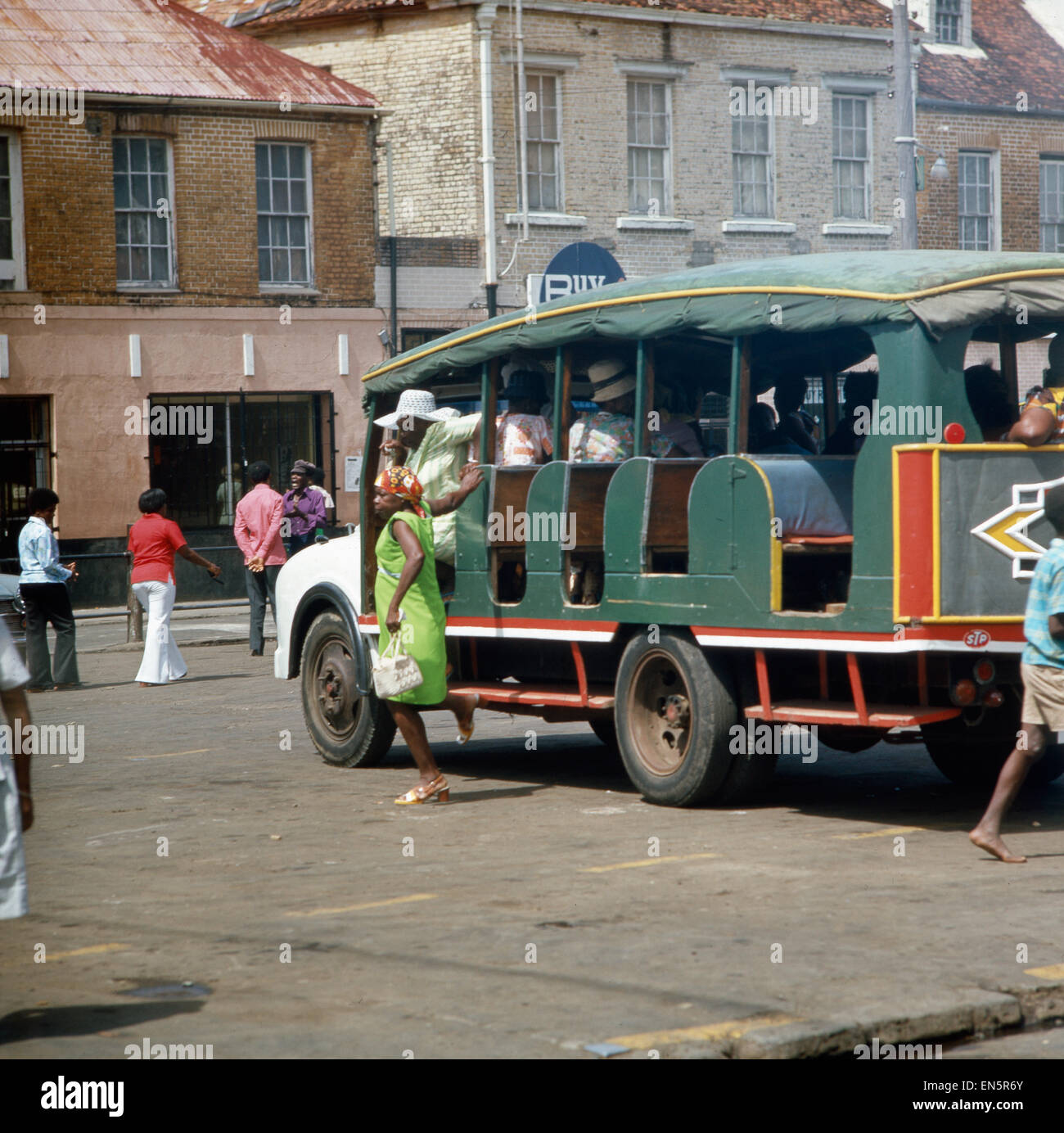 Grenada caribbean public transport hi-res stock photography and images ...