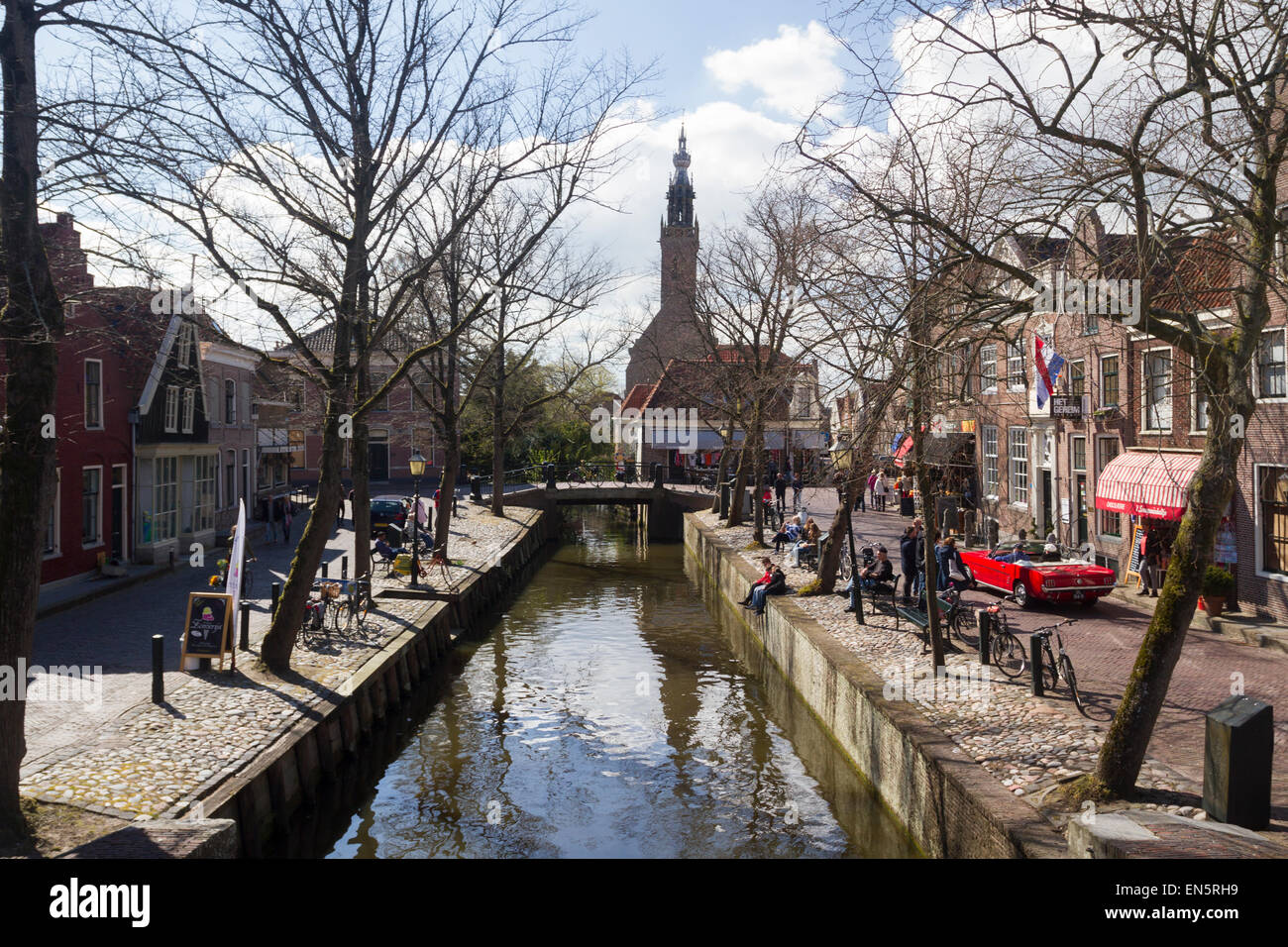 Spui, Edam, Holland Stock Photo - Alamy