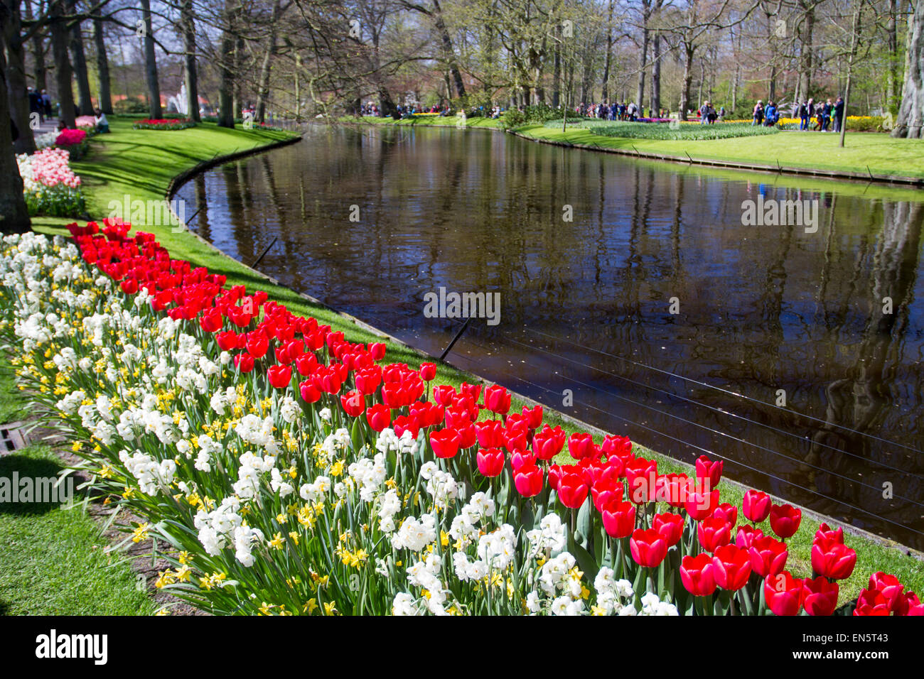 Keukenhof gardens, Lisse, Holland Stock Photo - Alamy