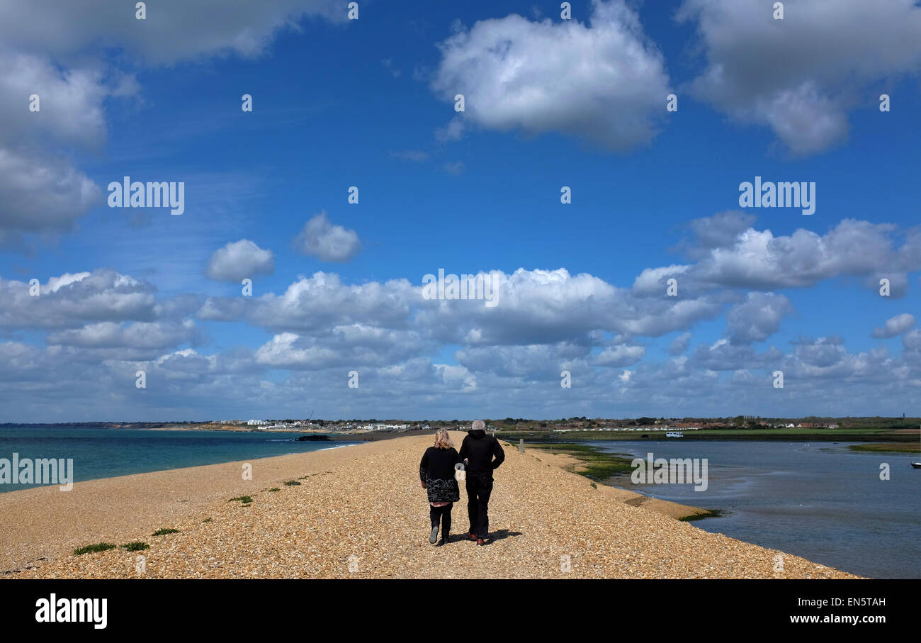 Lymington uk beach hi-res stock photography and images - Alamy