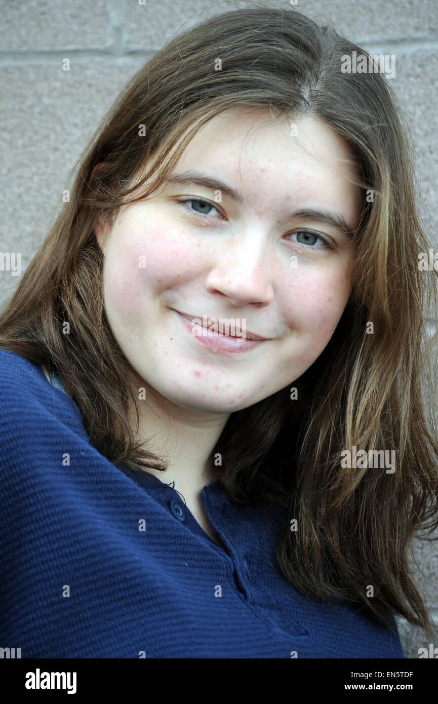 Female tomboy expressions outside Stock Photo - Alamy