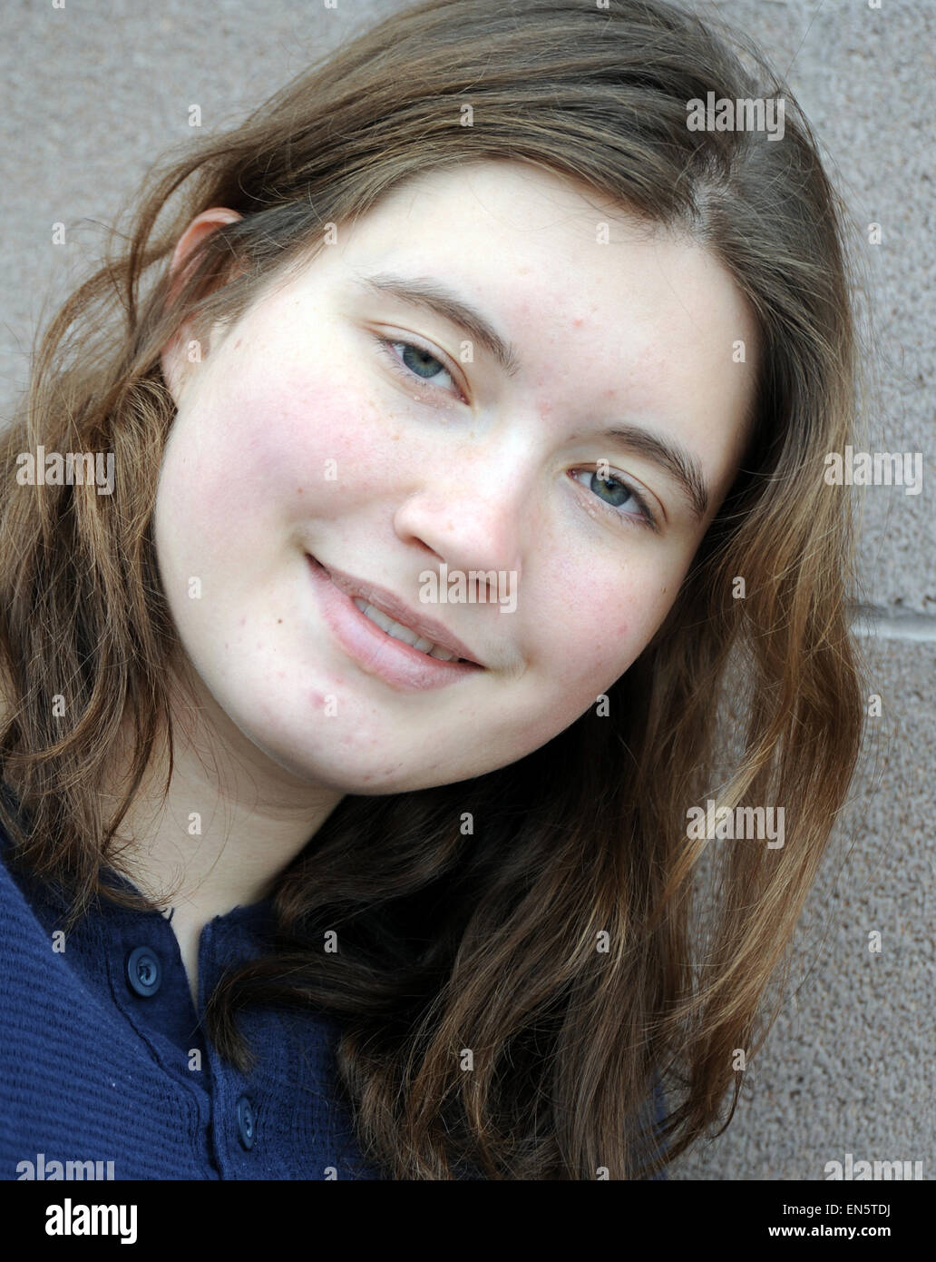 Female tomboy expressions outside Stock Photo - Alamy