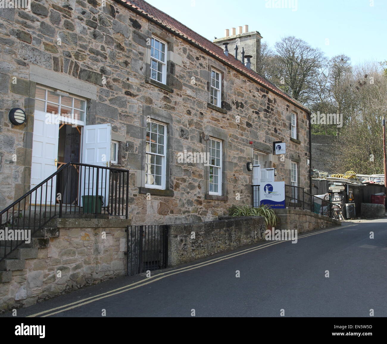 Harbourmaster house dysart hi-res stock photography and images - Alamy