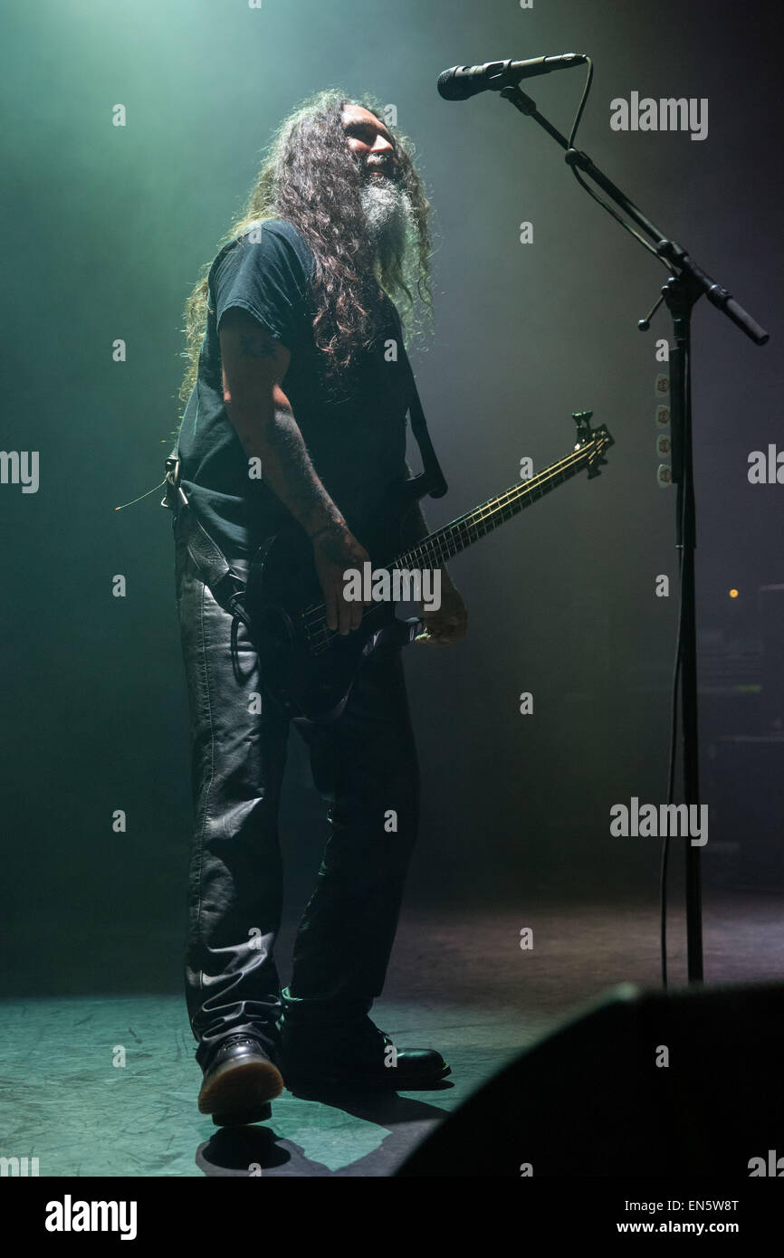 New Orleans, Louisiana, USA. 26th Apr, 2015. Musician TOM ARAYA of ...