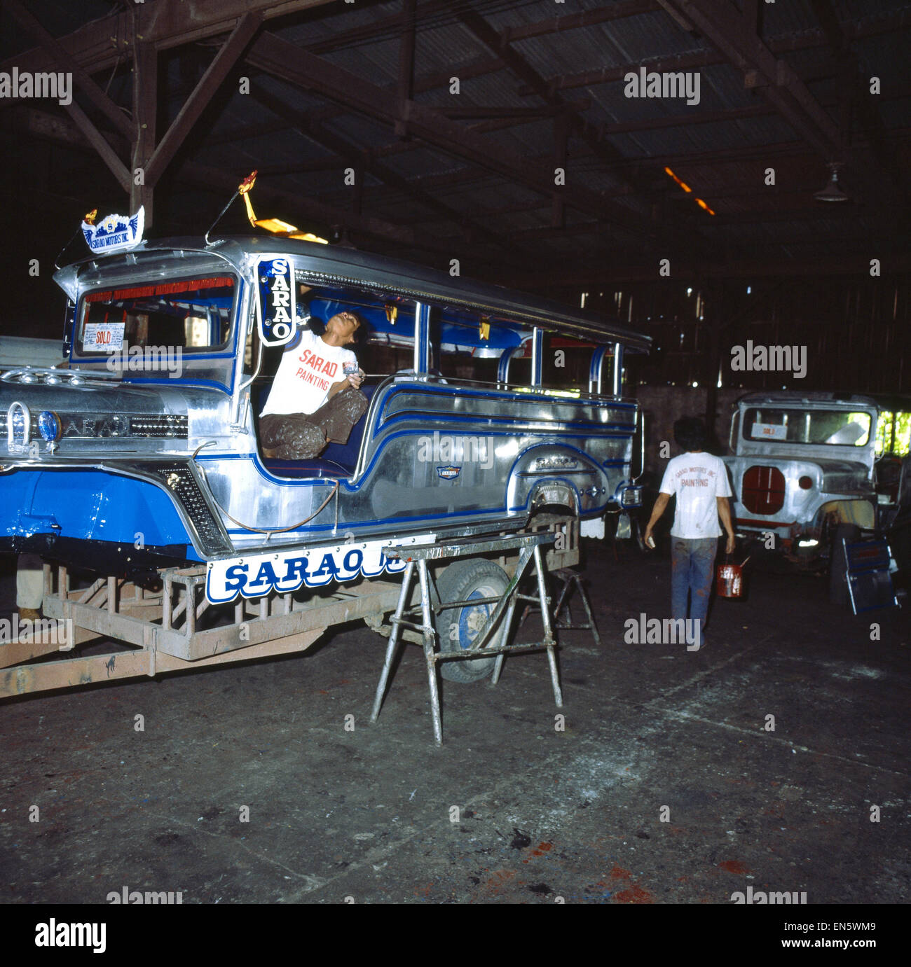 Jeepney fabrik hi-res stock photography and images - Alamy