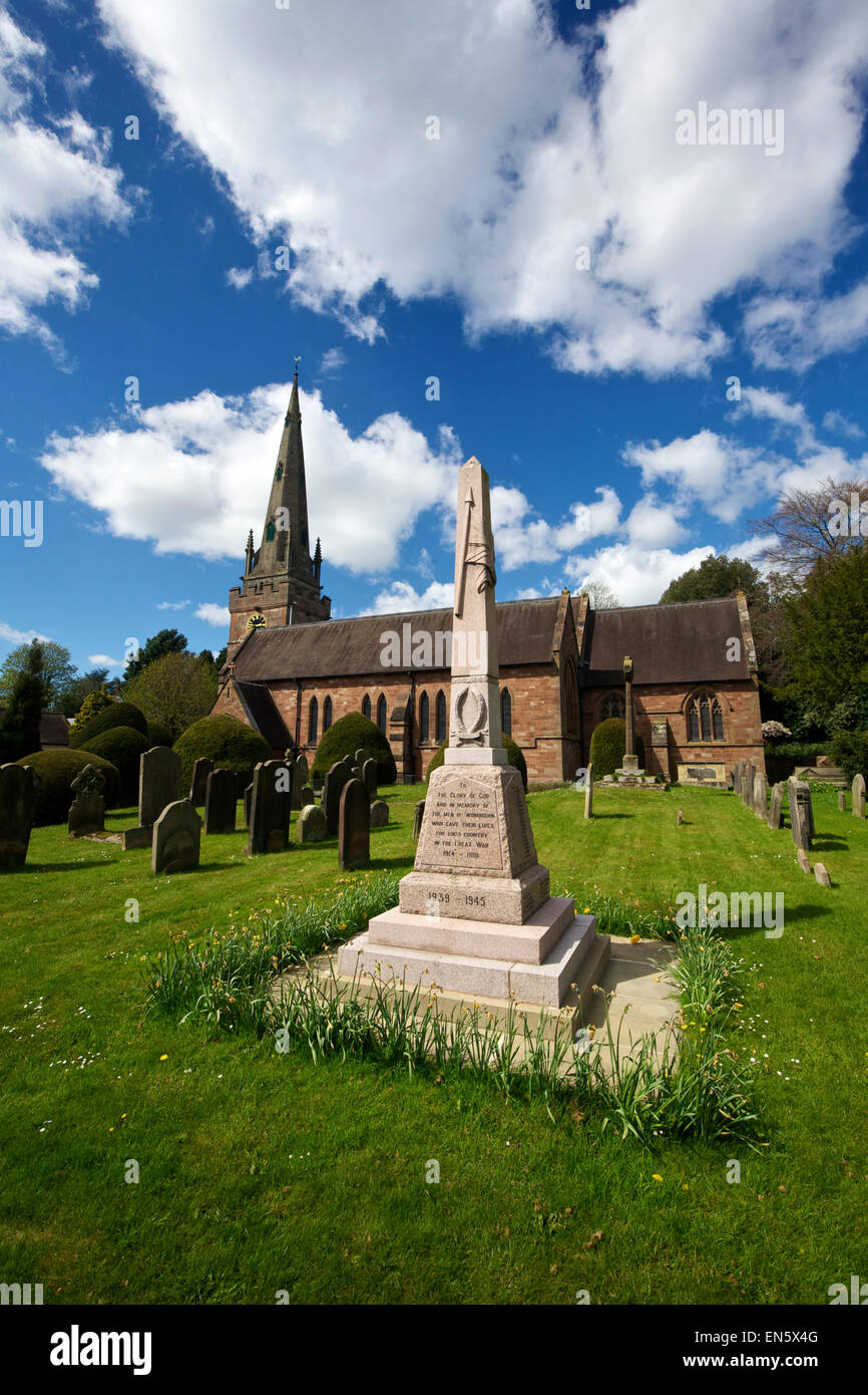 St Benedict Biscop Church Wombourne South Staffordshire England UK ...