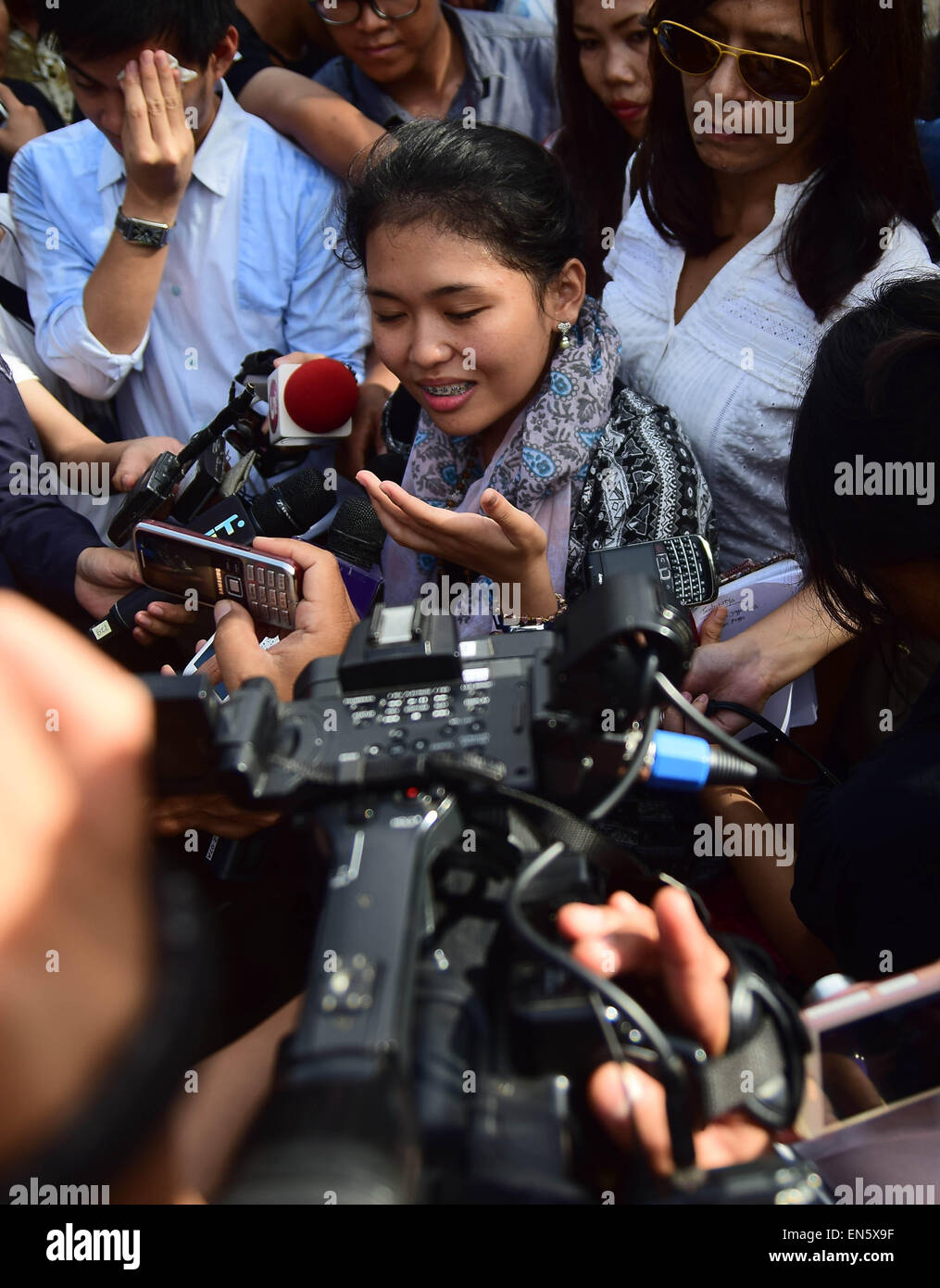 Cilacap, Central Java, Indonesia. 28th Apr, 2015. ANGELA INTAN, a ...