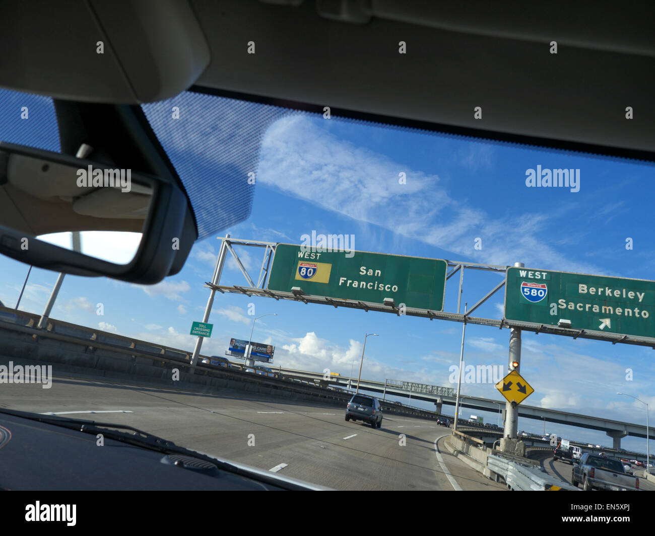 Pov car junction hi-res stock photography and images - Alamy