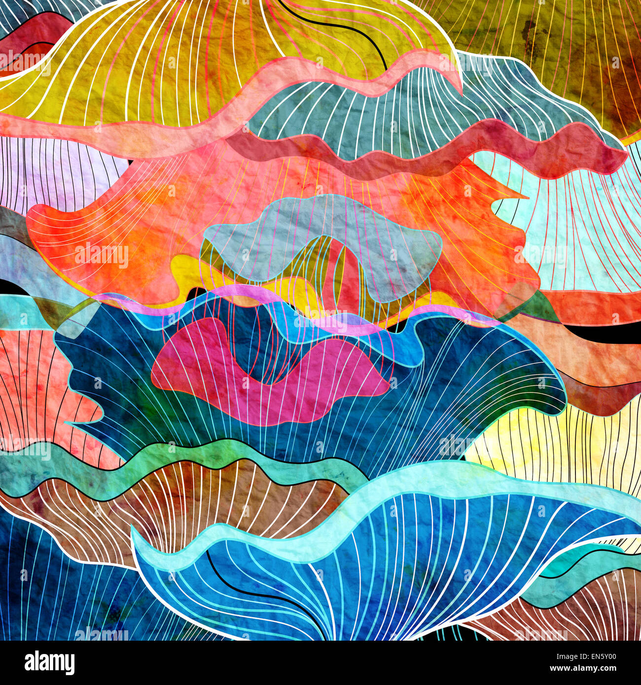 Modern unusual style illustration hi-res stock photography and images ...