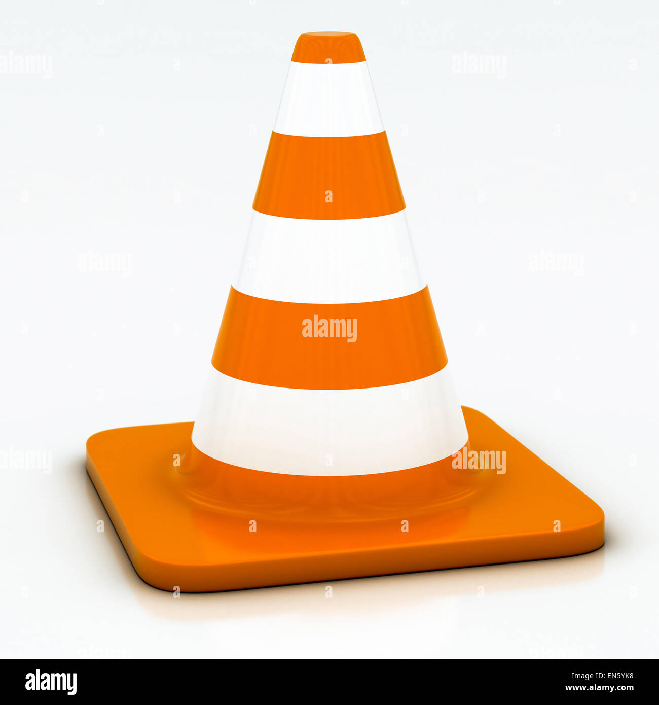 Traffic cone stop sign hi-res stock photography and images - Alamy