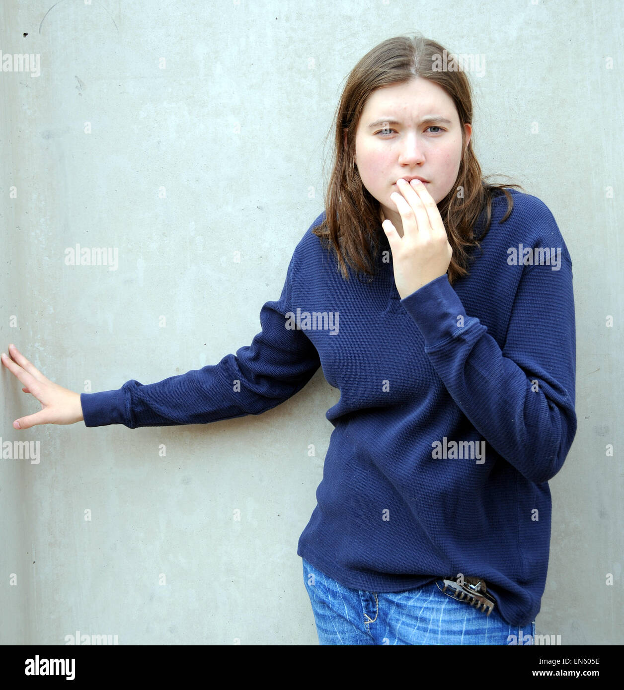 Tomboy expressions hi-res stock photography and images - Alamy