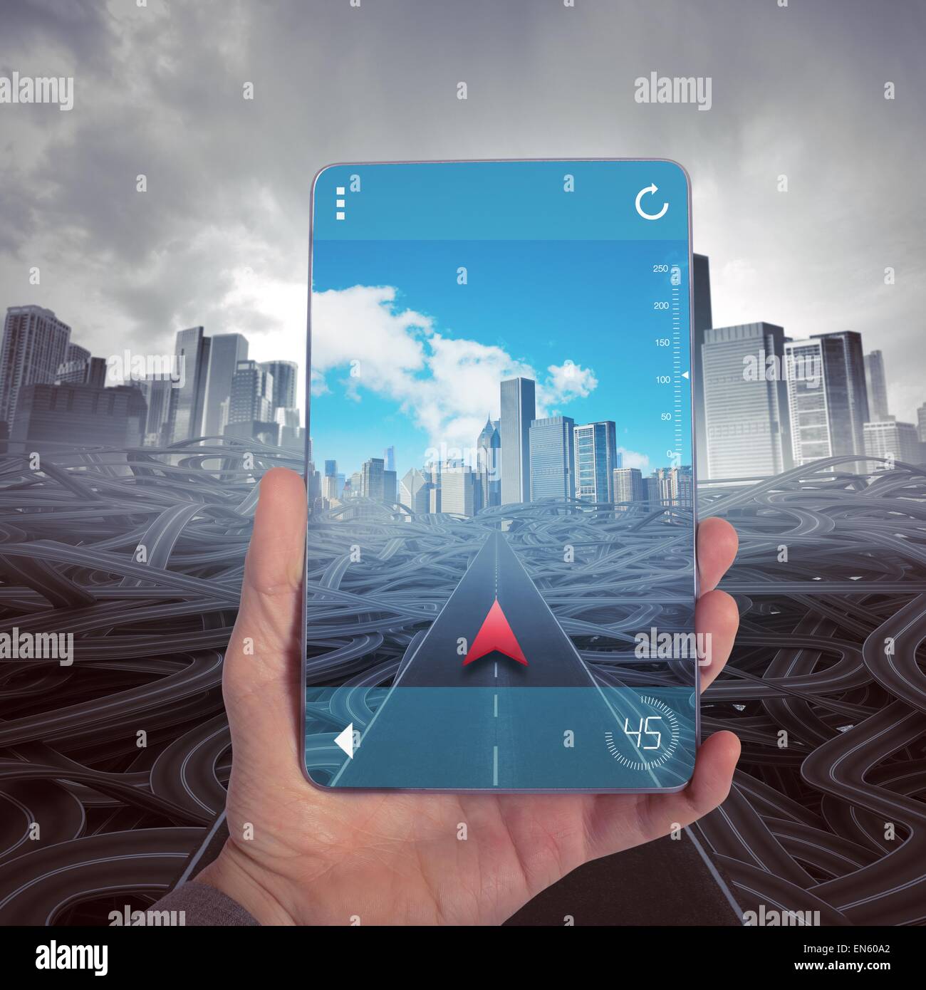 Gps connection hi-res stock photography and images - Alamy