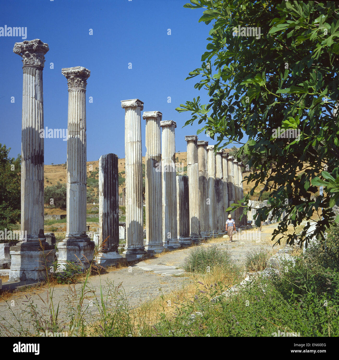 Türkei, Pergamon, Asklepieion, Asklepieion Stock Photo - Alamy