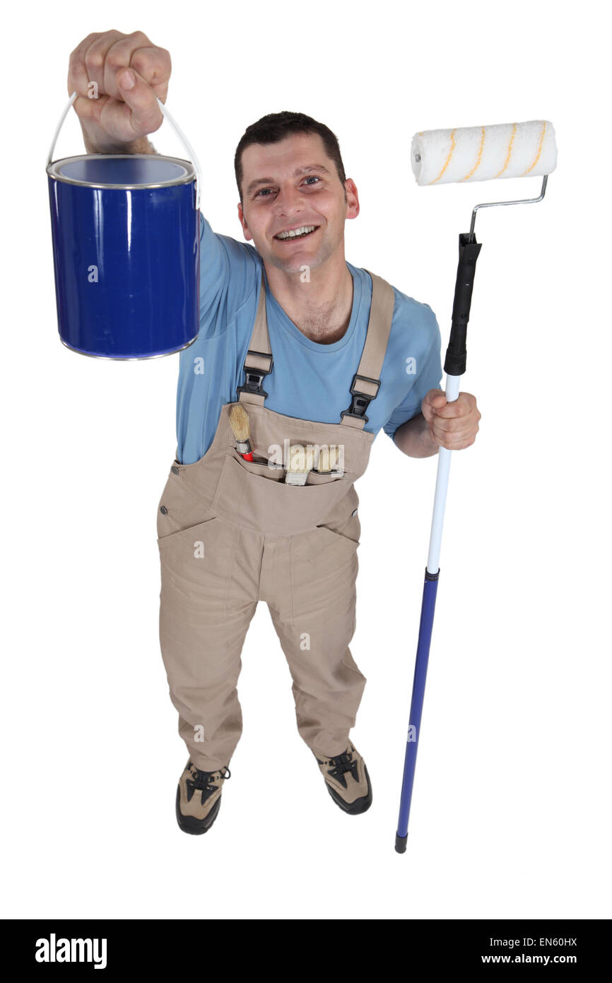 Decorator portrait Cut Out Stock Images & Pictures - Alamy