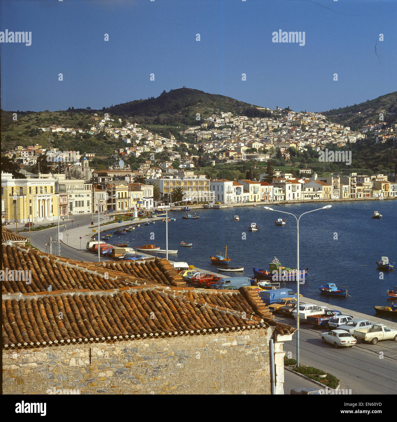 Griechenland, Samos - Stadt, Altstadt Vathi Stock Photo - Alamy