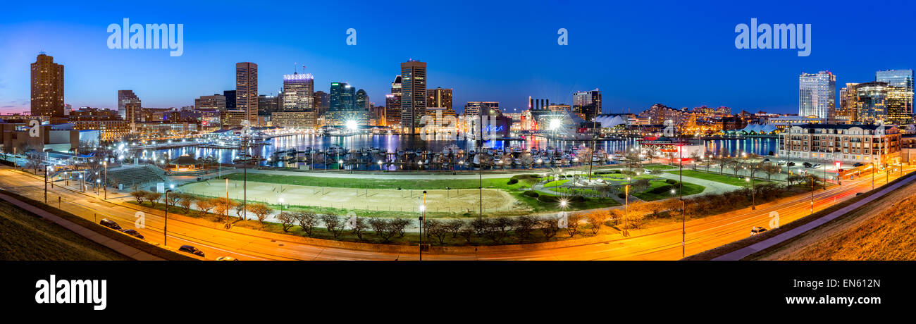 Baltimore skyline hi-res stock photography and images - Alamy