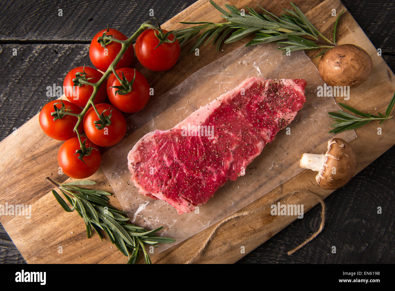 Series: Grilling Strip Loin Steak in Cast Iron Frying Pan: Ingredients ...