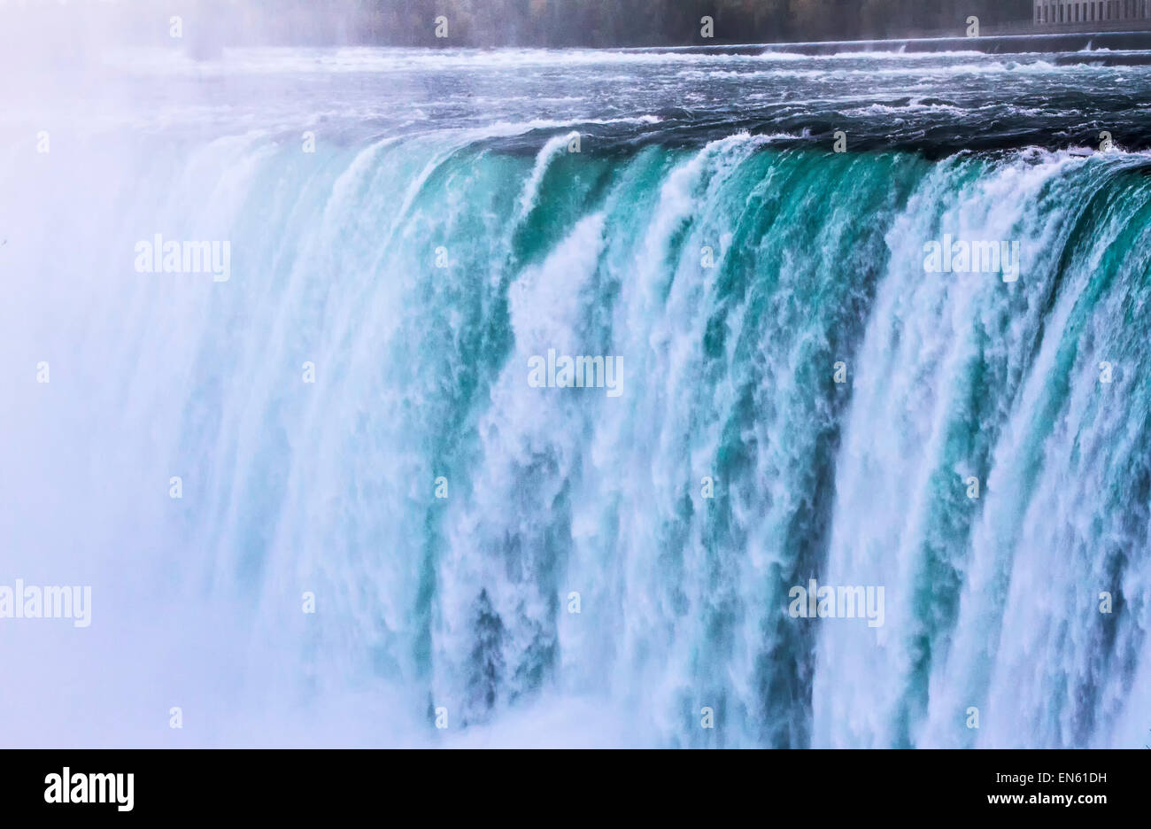 The edge of the American Falls from the Canadian side Stock Photo - Alamy