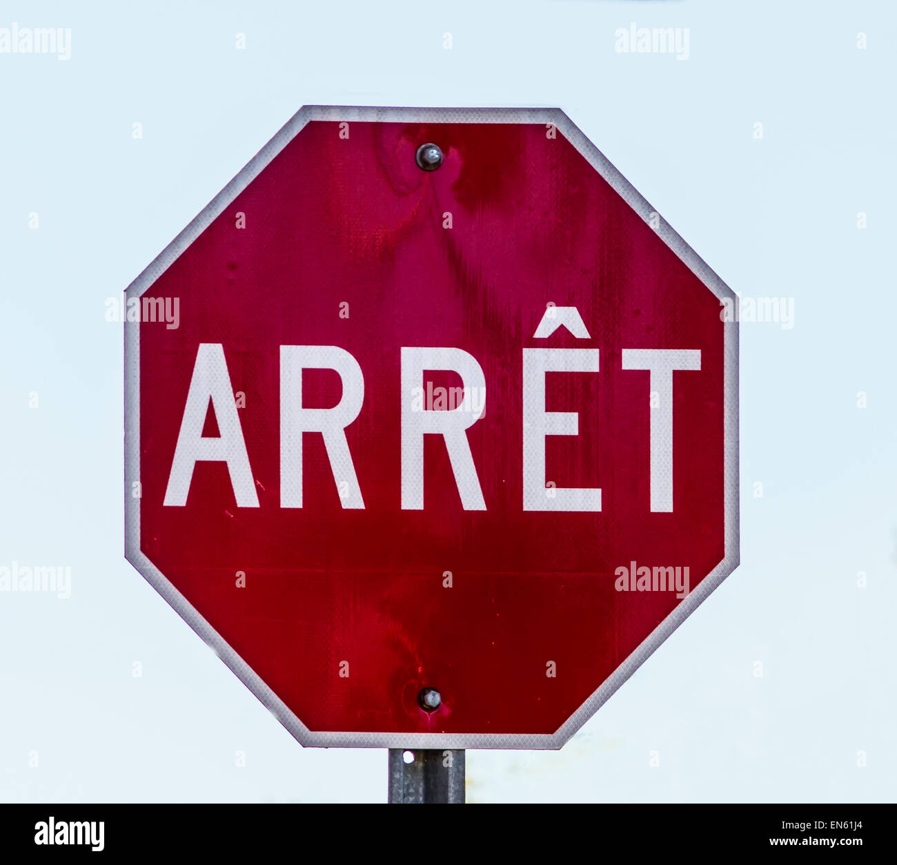 Montreal sign french not english hi-res stock photography and images ...