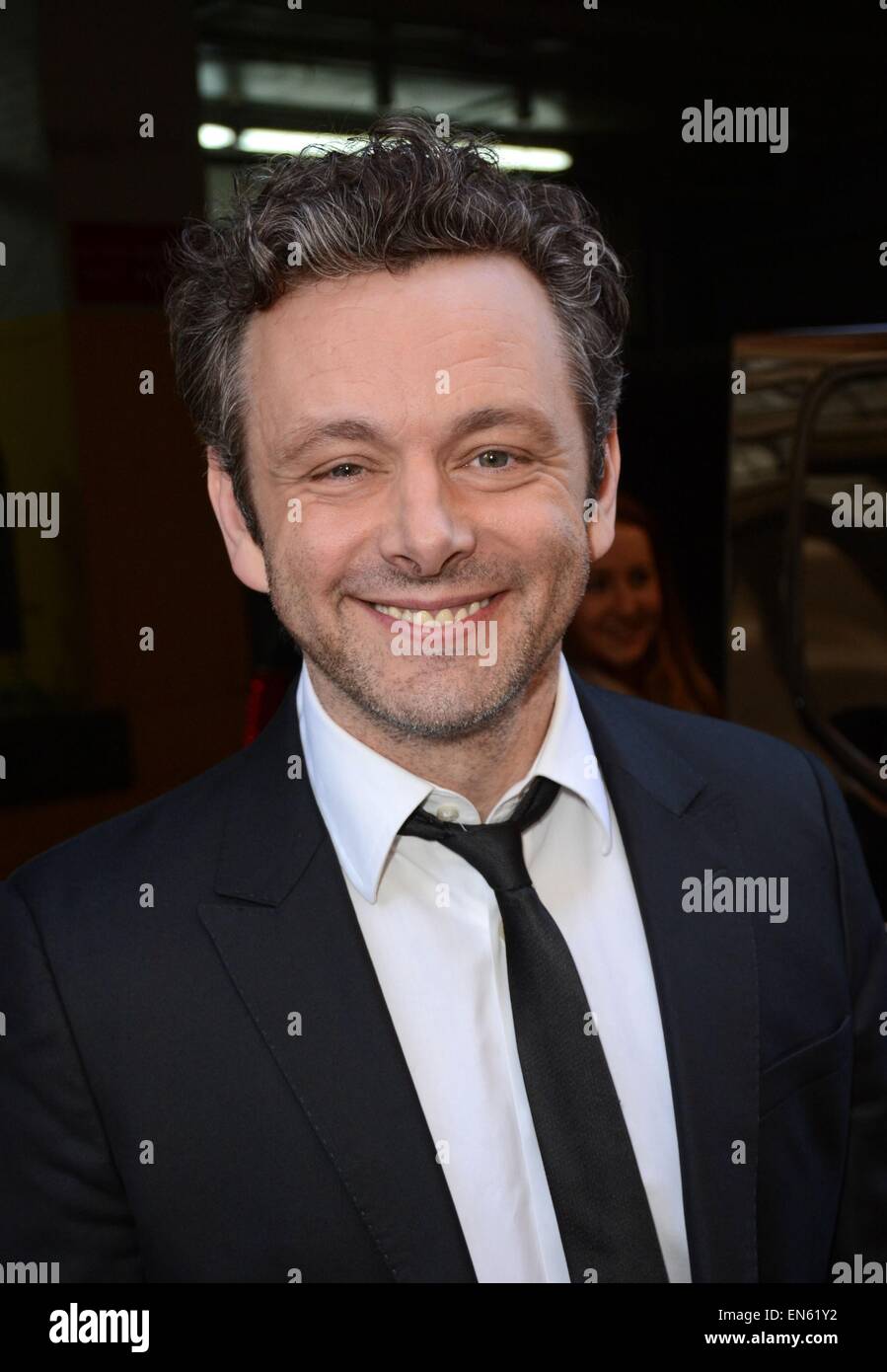 New York, NY, USA. 28th Apr, 2015. Michael Sheen out and about for ...