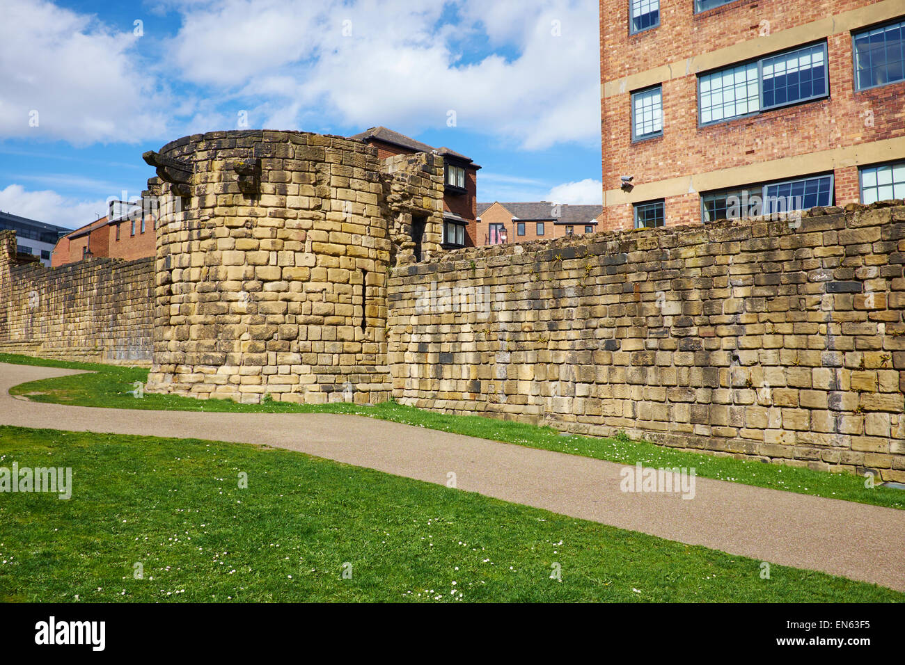 The Durham Tower Built In The Late 13th Century Part Of The Town Walls ...