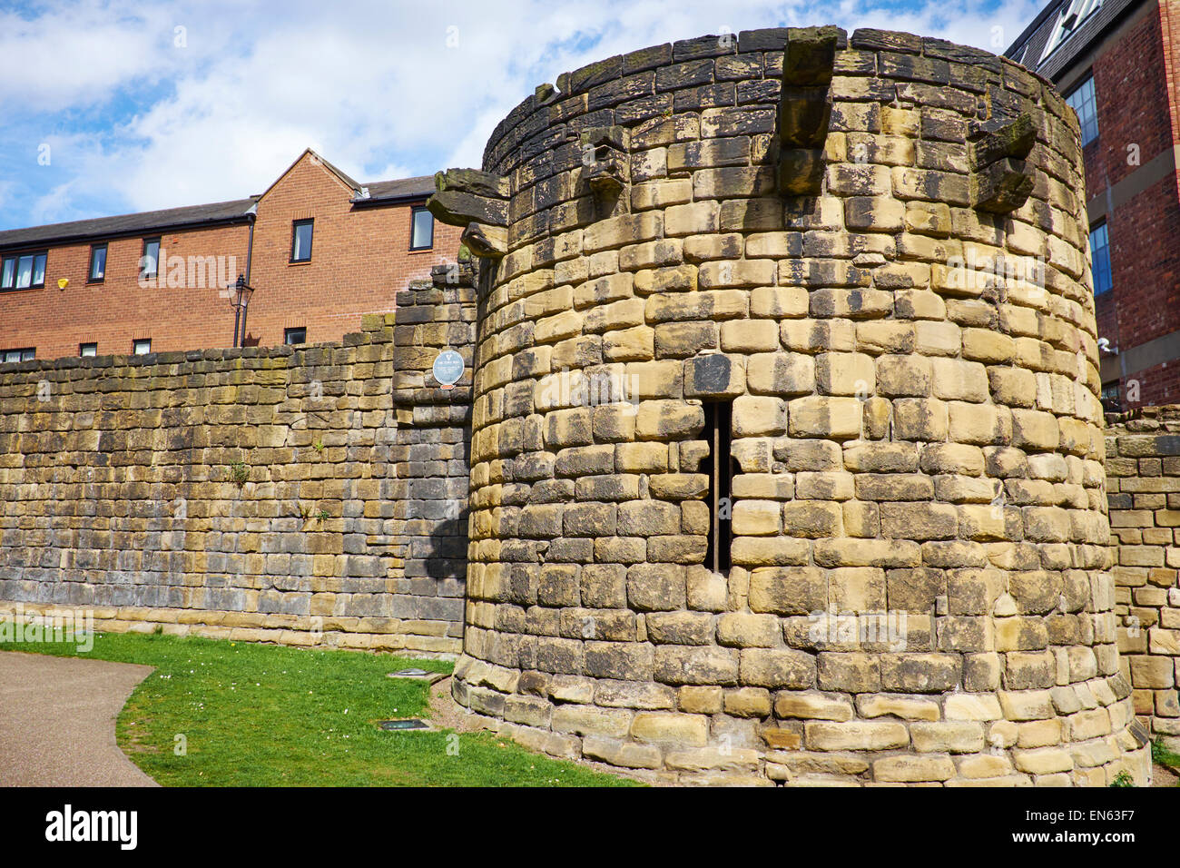 The Durham Tower Built In The Late 13th Century Part Of The Town Walls ...