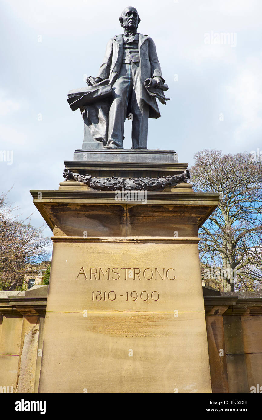 Lord armstrong statue hi-res stock photography and images - Alamy
