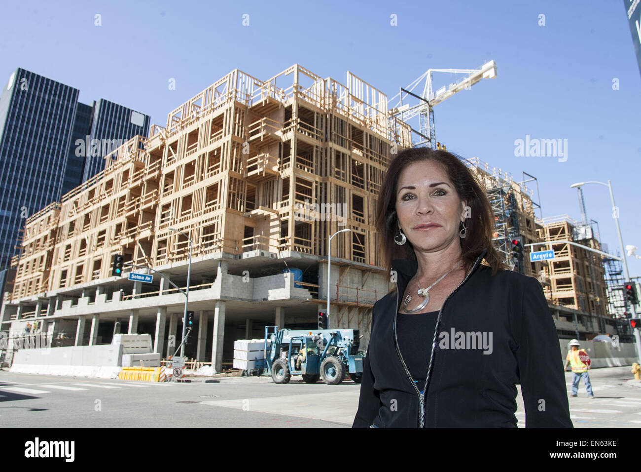 Los Angeles, California, USA. 8th Apr, 2015. Jocelyn Topolski, the ...