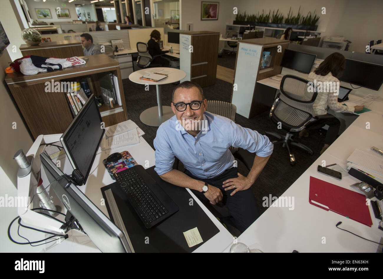 Los Angeles, California, USA. 2nd Apr, 2015. Joe Duran, the founder and ...