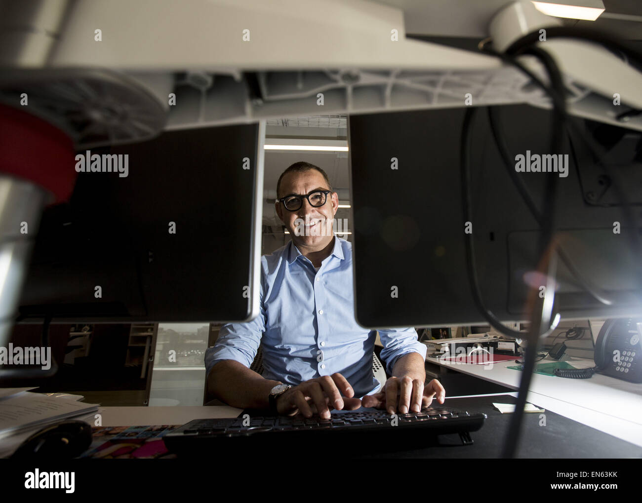 Los Angeles, California, USA. 2nd Apr, 2015. Joe Duran, the founder and ...