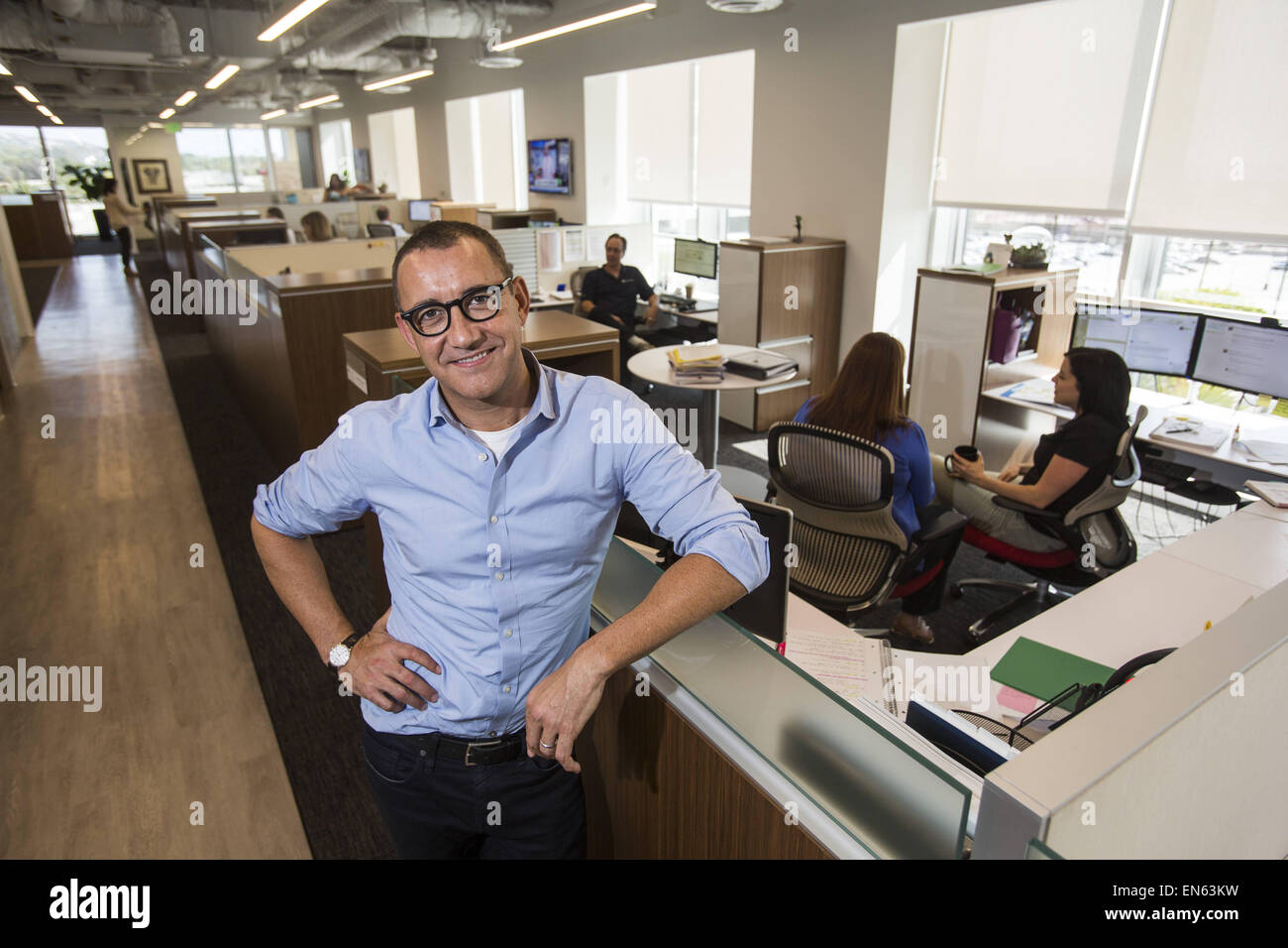 Los Angeles, California, USA. 2nd Apr, 2015. Joe Duran, the founder and ...