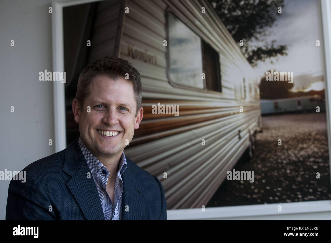Los Angeles, California, USA. 15th Apr, 2015. Rick Eiserman, CEO of ...