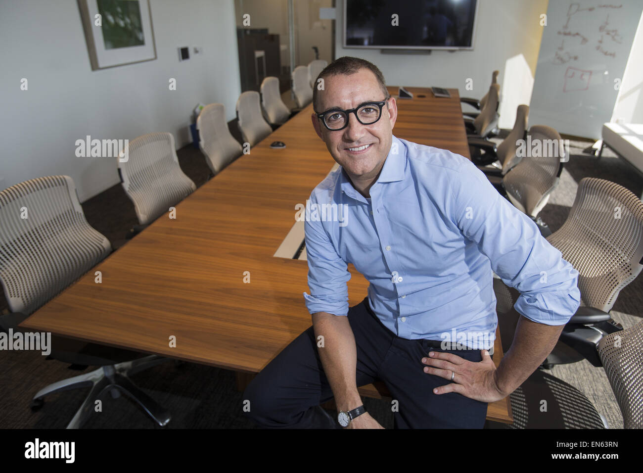 Los Angeles, California, USA. 2nd Apr, 2015. Joe Duran, the founder and ...