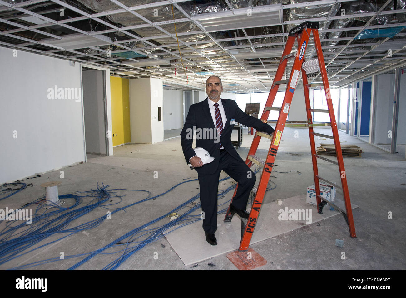Los Angeles, California, USA. 13th Apr, 2015. Phil Friedl of Jones Lang ...